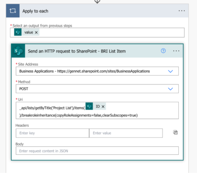 Custom SharePoint Permissions Using Power Automate