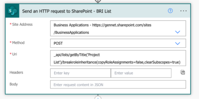 Custom SharePoint Permissions Using Power Automate